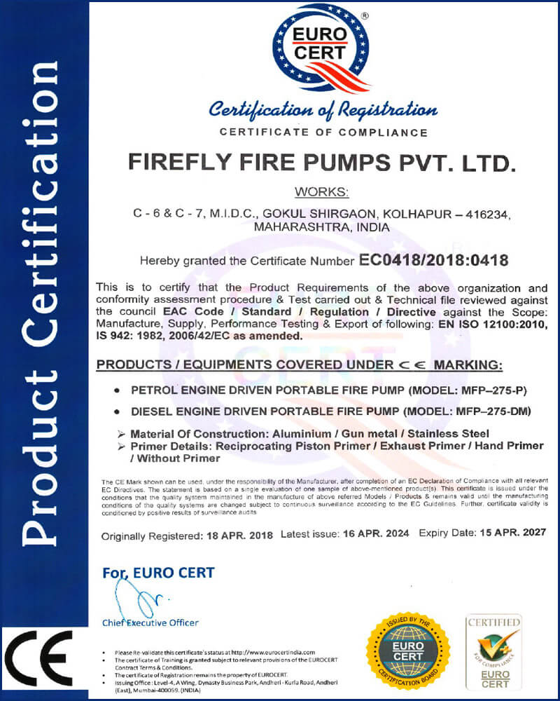 Bombas de incêndio montadas em veículos com pressão normal, bombas de ...